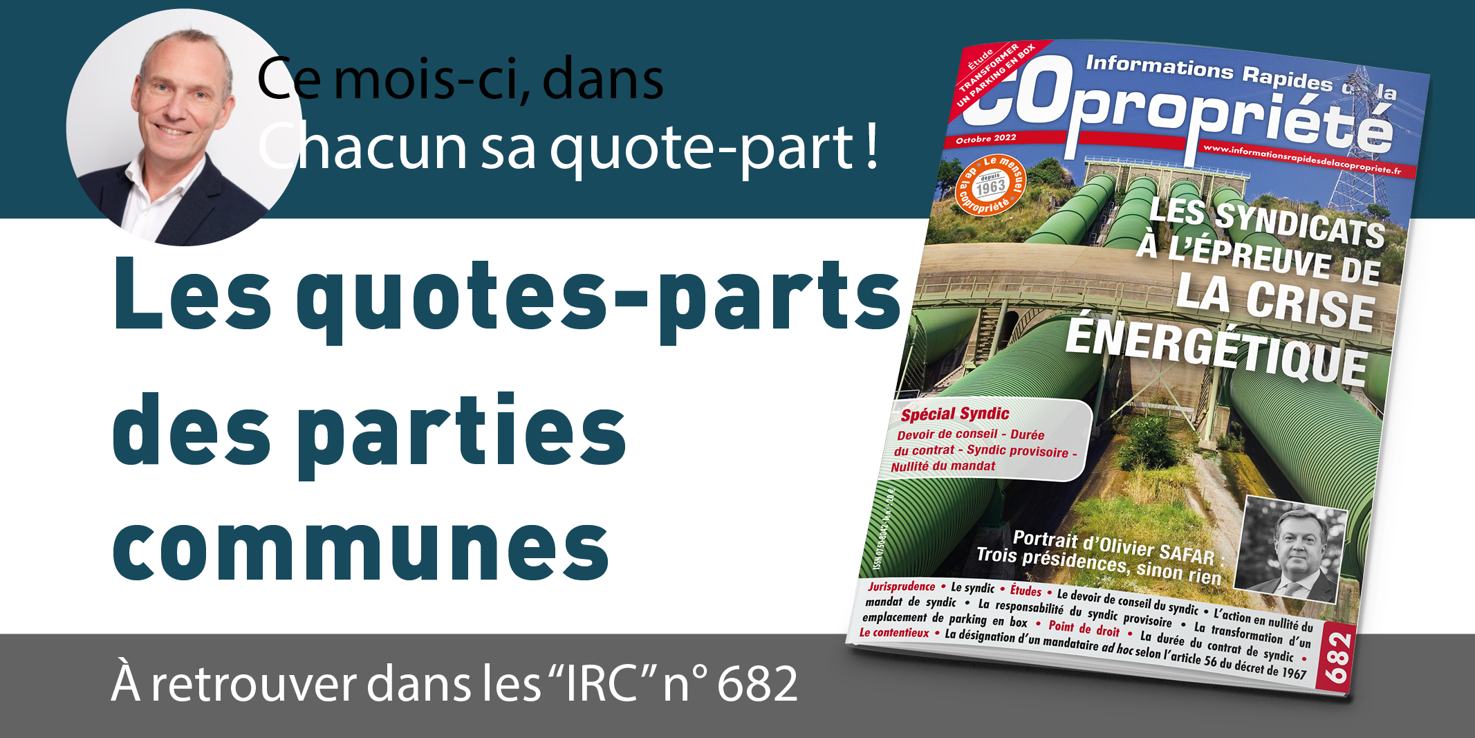 Copropriété : Les quotes-parts des parties communes